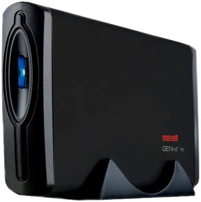 Maxell 1TB USB 2.0 3.5" GENhd External Hard Drive Black - Newegg.com