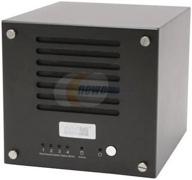 Infrant ReadyNAS RNX6-DLS-B Diskless system Black Network Storage Two ...