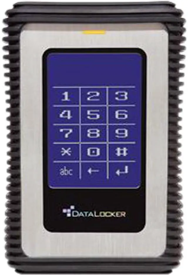 DataLocker 2TB DL3 AES Encrypted Portable External Hard Drive USB 3.0 ...