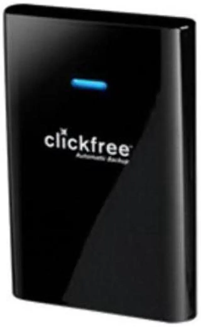 Clickfree C2 160GB USB 2.0 2.5" Portable Backup Drive Black - Newegg.com