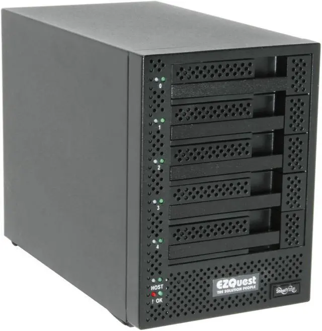 EZQUEST SteelVine Studio Raid 1.25TB 3.5" eSATA External Hard Drive ...