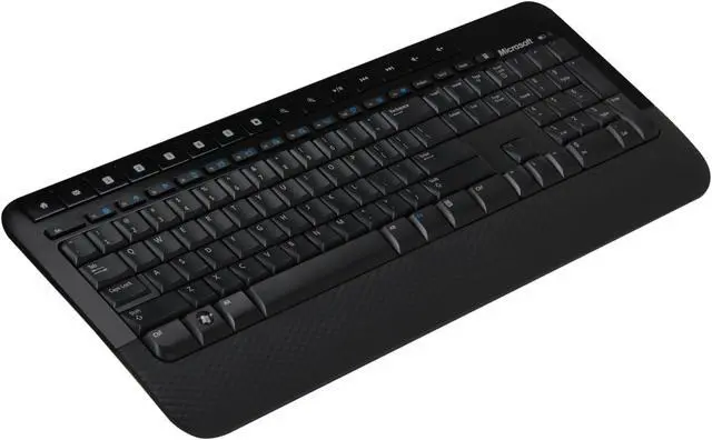 Microsoft 2WJ-00002 Black RF Wireless Wireless Keyboard 2000 AES for ...