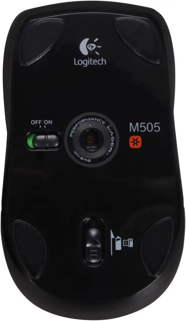 Logitech MK605 Notebook Kit - K340 Wireless Keyboard, M505 Wireless ...