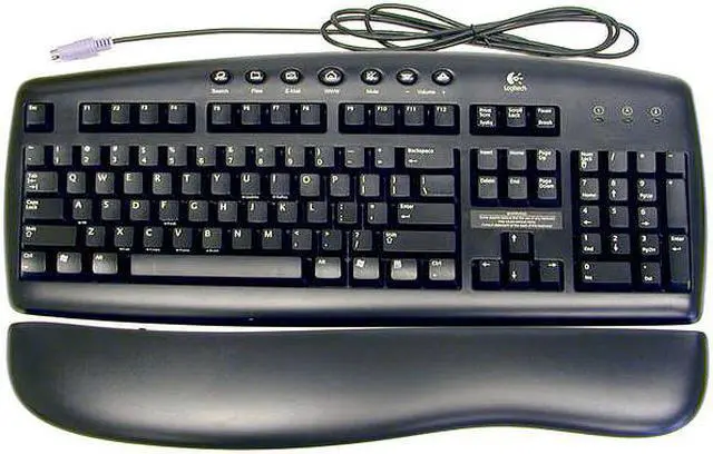 Logitech 967363-0403 Black Wired Keyboard - Newegg.ca