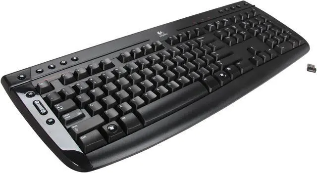 Refurbished: Logitech Recertified 920-002362 K320 Black USB RF Wireless ...