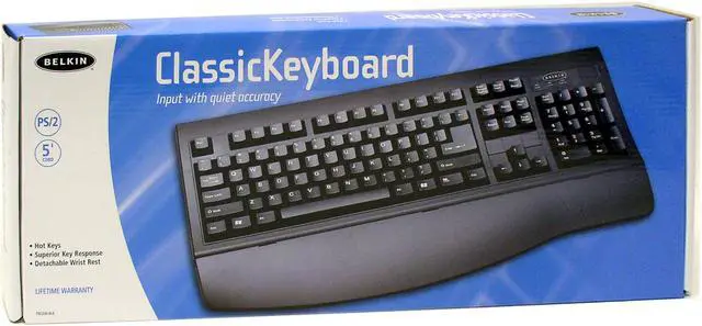 BELKIN F8E206-BLK Wired Keyboard - Newegg.com