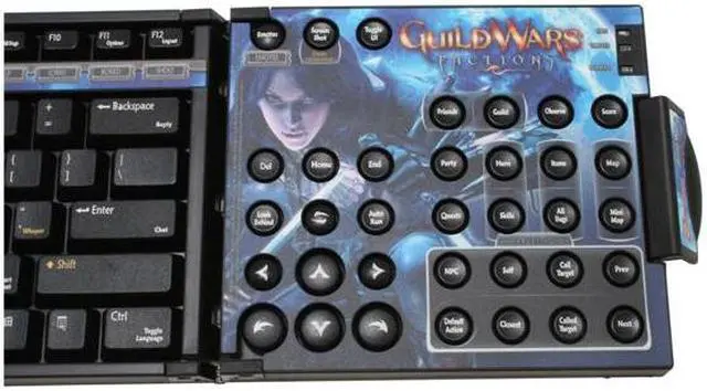 Ideazon Guild Wars: Factions Keyset for Zboard - IW0NAE1-X1GWF01 Black ...