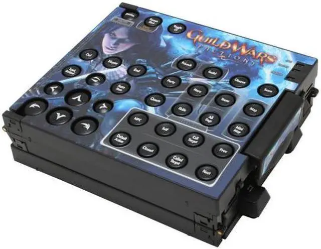Ideazon Guild Wars: Factions Keyset for Zboard - IW0NAE1-X1GWF01 Black ...