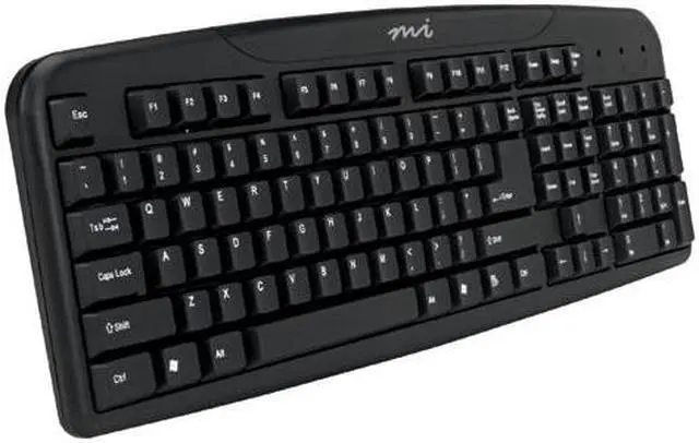 MICRO INNOVATIONS KB915C Black Wired Keyboard - Newegg.com