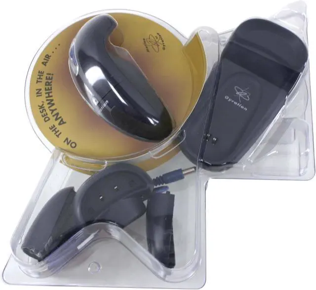 Open Box: Gyration GP3200-001 Black RF Wireless Ultra Professional ...