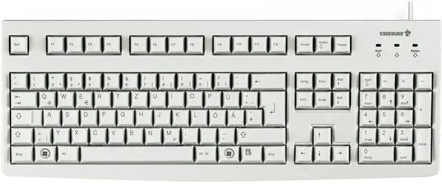 Cherry G83-6104LUNEU-0 Classic Line Standard PC Keyboard - Newegg.com