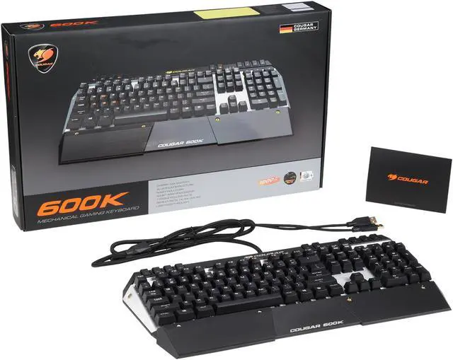 Open Box: COUGAR KBC600-1IS 600K Gaming Mechanical Keyboard with Cherry ...