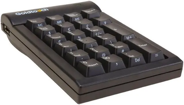 GOLDTOUCH NUMBERIC KEYPAD USB BLACK MACINTOSH BY ERGOGUYS - Newegg.com