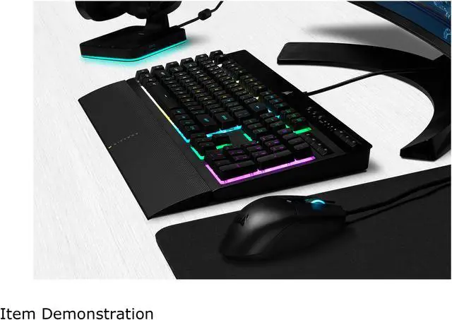 Corsair K55 RGB PRO Gaming Keyboard + KATAR PRO Gaming Mouse Bundle (CH ...