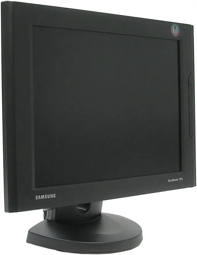 SAMSUNG 15" Active Matrix, TFT LCD XGA LCD Monitor 25 ms 151S-Black ...