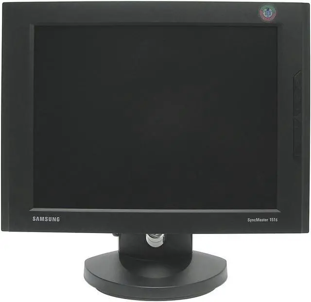 SAMSUNG 15" Active Matrix, TFT LCD XGA LCD Monitor 25 ms 151S-Black ...