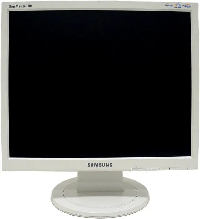 SAMSUNG 710N-2-Ivory Ivory 17" 12ms LCD Monitor 300 cd/m2 600:1 ...