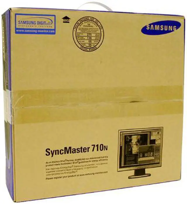 SAMSUNG 710N-2-Ivory Ivory 17" 12ms LCD Monitor 300 cd/m2 600:1 ...