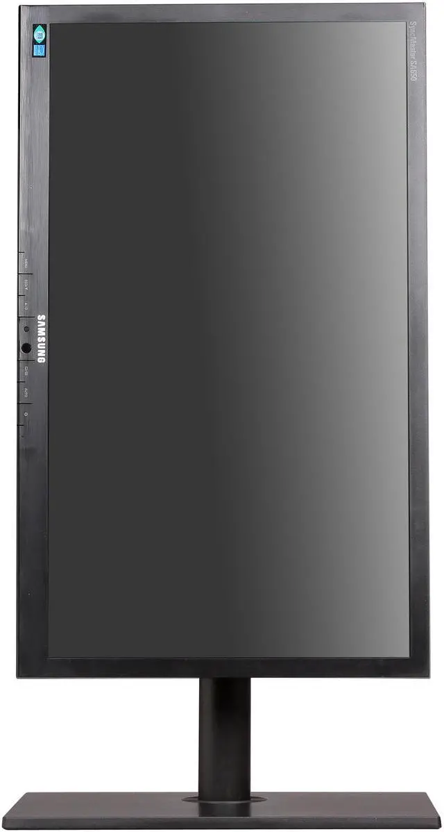SAMSUNG 650 Series S24A650D Matte Black 24" 8ms Height & Pivot ...