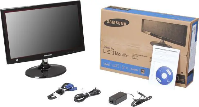 SAMSUNG 19.5" TN LCD Monitor TN Panel 5ms (GTG) D-Sub, HDMI SD300 ...