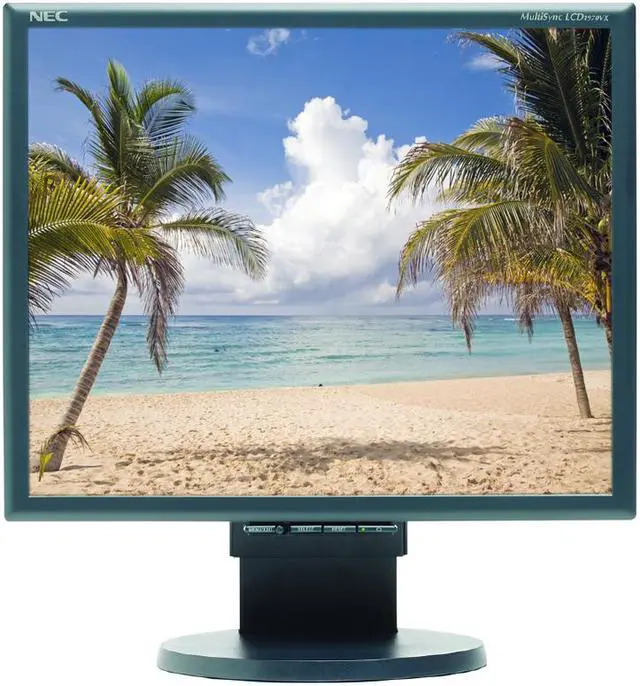 NEC Display Solutions 19" SXGA LCD Monitor 5 ms D-Sub, DVI-D LCD1970VX ...