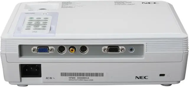NEC Display Solutions NP200 DLP Projector - Newegg.com