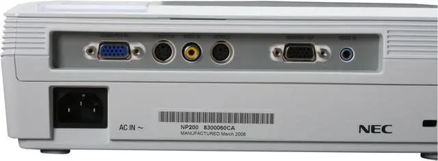 NEC Display Solutions NP200 DLP Projector - Newegg.com