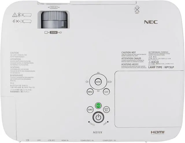 NEC Display Solutions NP-M311X LCD Projector - Newegg.com