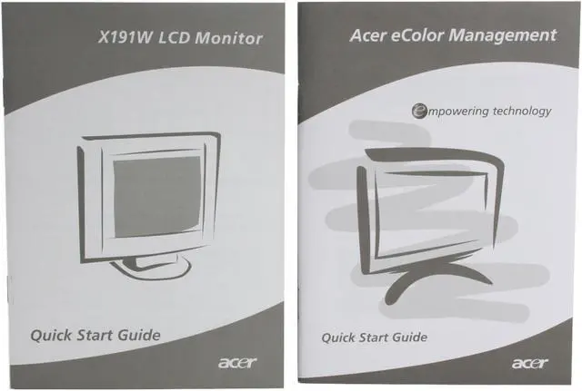 Acer 19" Active Matrix, TFT LCD SXGA LCD Monitor 5 ms D-Sub, DVI ...