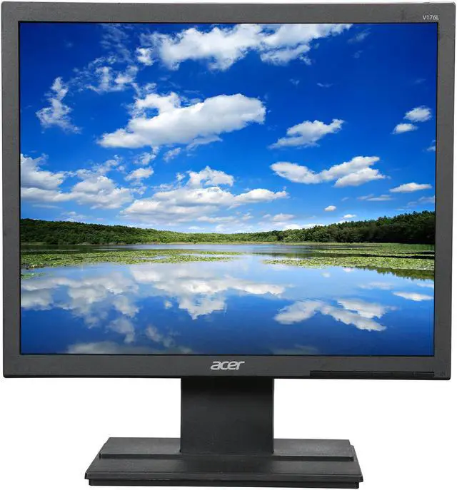 Refurbished: Acer 17" 75 Hz SXGA Monitor 5 ms D-Sub V176L - Newegg.com