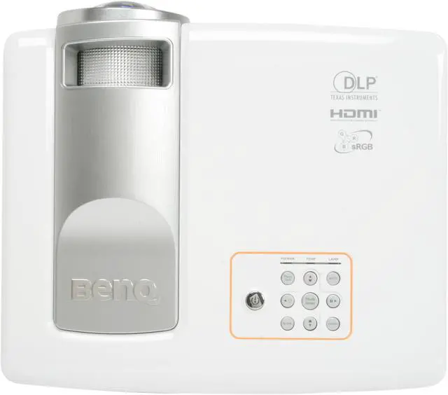 BenQ MP512ST DLP Short-Throw Projector with HDMI Input and Built-in ...