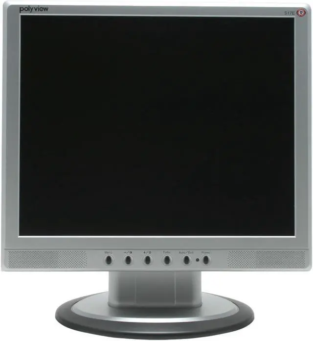 Polyview 17" Active Matrix, TFT LCD SXGA LCD Monitor 8 ms S17E - Newegg.com
