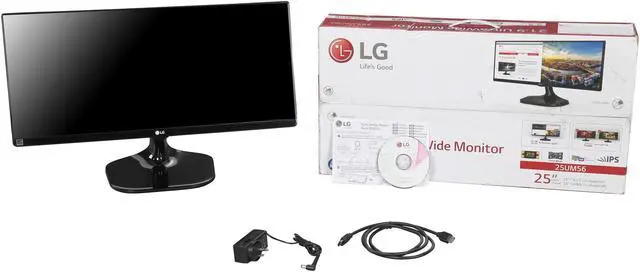 Refurbished: LG 25" 60Hz IPS LED Monitor IPS 5 ms HDMI 25UM56-P ...