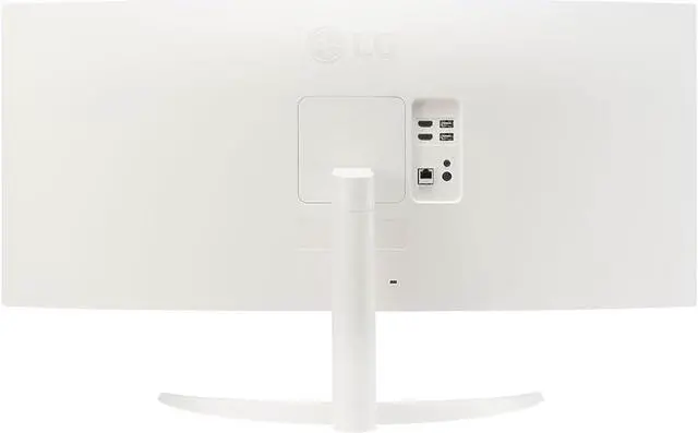 LG 34" MyView Smart Monitor WQHD Curved Screen 100Hz with webOS, White ...