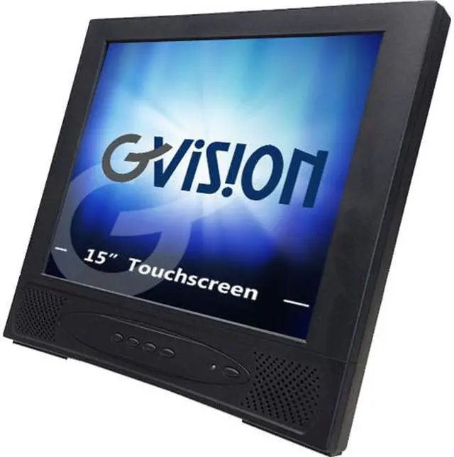 GVISION L15AX 15" Resistive POS Touch Screen Monitor with Built-in ...