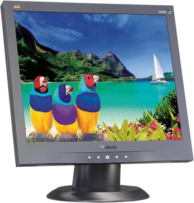 ViewSonic 17" Active Matrix, TFT LCD SXGA LCD Monitor 5 ms D-Sub Value Series VA705b - Newegg.com