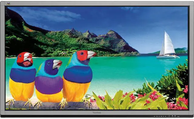 ViewSonic CDE7060T 70" 10-Point Touch Interactive Commercial Display ...