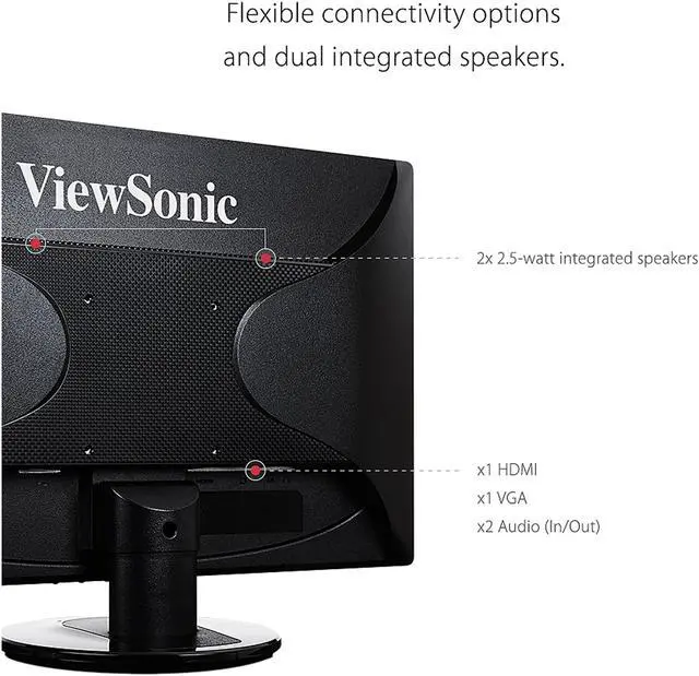 Open Box: ViewSonic VA2246MH-LED 22" (Actual size 21.5") Full HD 1920 x ...