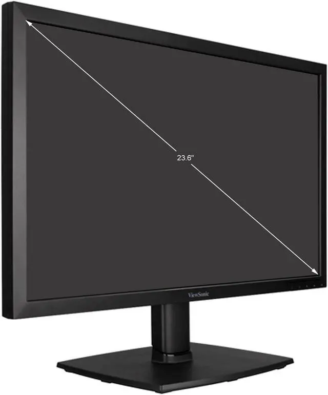 Refurbished: ViewSonic 23.6" FHD Monitor 5 ms D-Sub VA2451M - Newegg.com