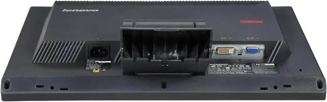 Refurbished: Lenovo 19" 60 Hz LCD Monitor 5 ms D-Sub, DVI ThinkVision ...