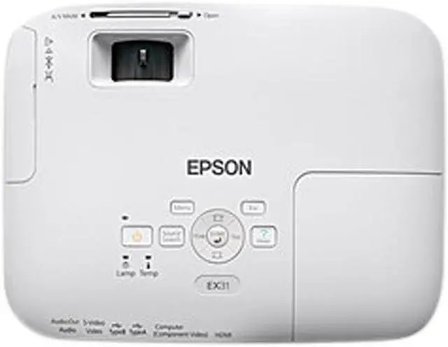EPSON EX Series EX31 SVGA 800x600 2500 Lumens Multimedia 3LCD Projector ...
