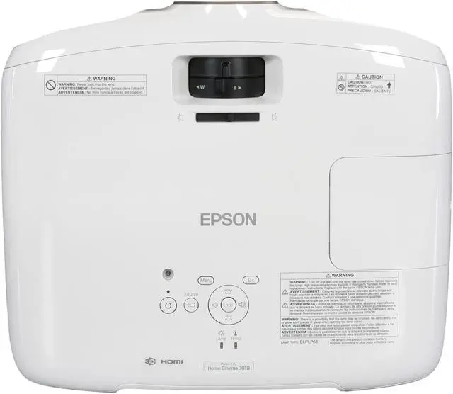 EPSON V11H421020 LCD PowerLite Home Cinema 3010 Projector - Newegg.com