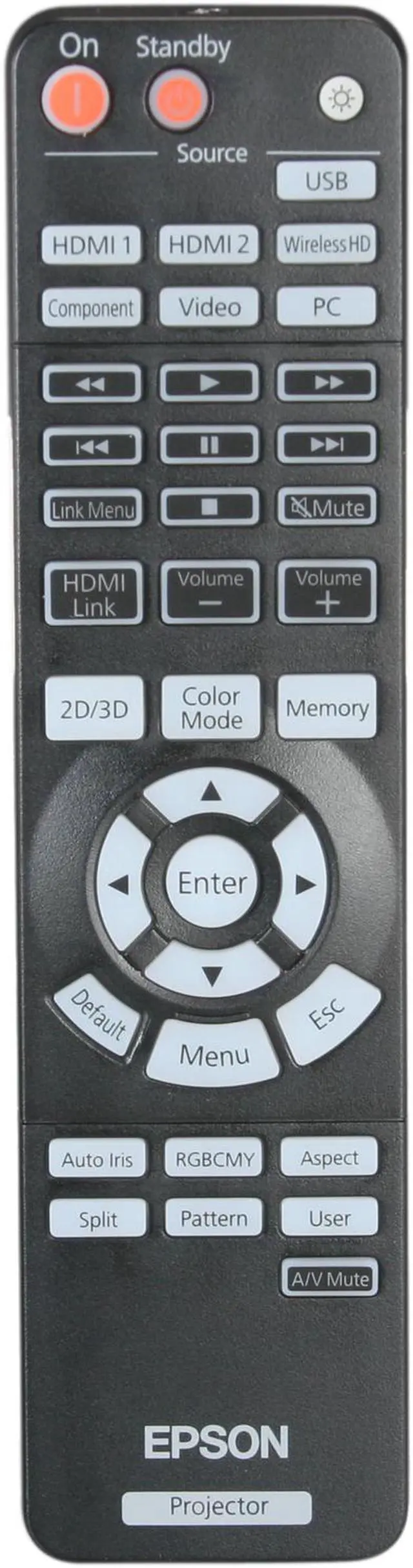 EPSON V11H421020 LCD PowerLite Home Cinema 3010 Projector - Newegg.com