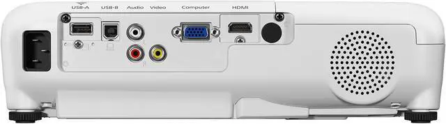 Refurbished: Epson EX3260 3-Chip 3LCD SVGA Projector, 3,300 lumens ...