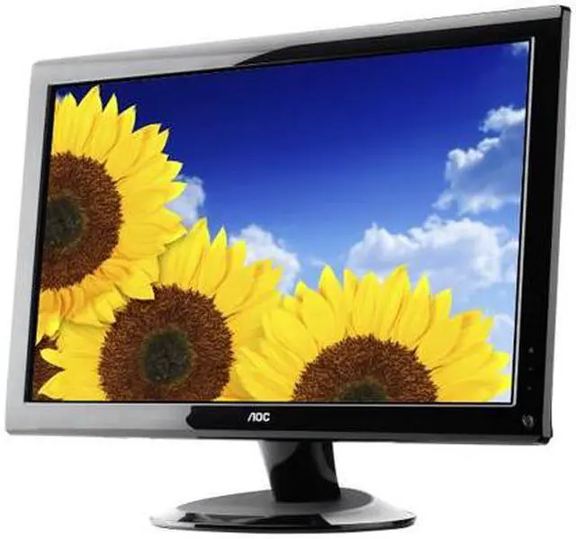 AOC 24" LCD Monitor 5 ms D-Sub, DVI 2436V - Newegg.com