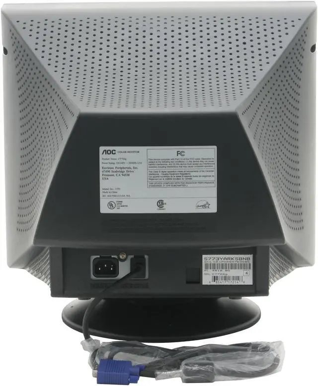 AOC CT720g Silver 17" CRT Monitor - Newegg.com