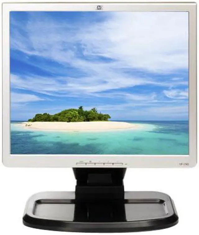 HP 17" Active Matrix, TFT LCD SXGA LCD Monitor 5 ms D-Sub, DVI, USB ...