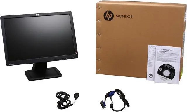 HP Smartbuy LE1901w Black 19" 5ms Widescreen LCD Monitor 250 cd/m2 1000 ...