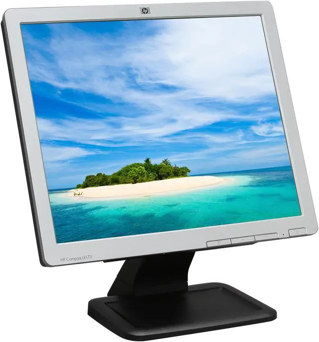 HP Compaq LE1711 Silver 17" 5ms LCD Monitor 250 cd/m2 1000:1 - Newegg.com