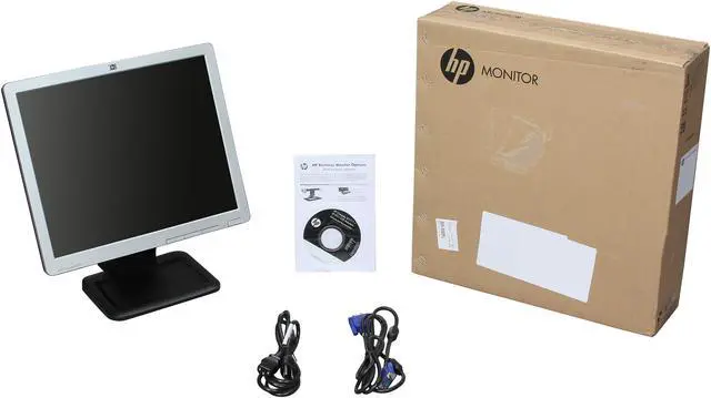 HP Compaq LE1711 Silver 17" 5ms LCD Monitor 250 cd/m2 1000:1 - Newegg.com